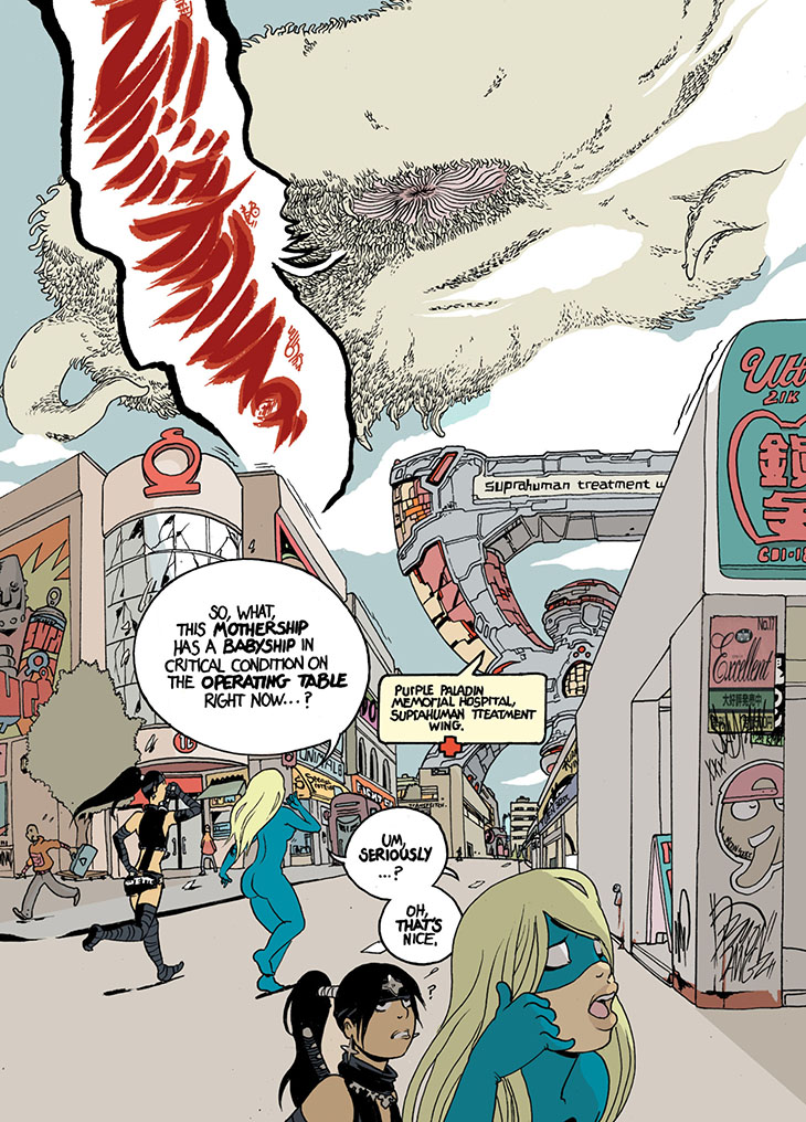 Note the Capitan Rivet billboard ad at far left!